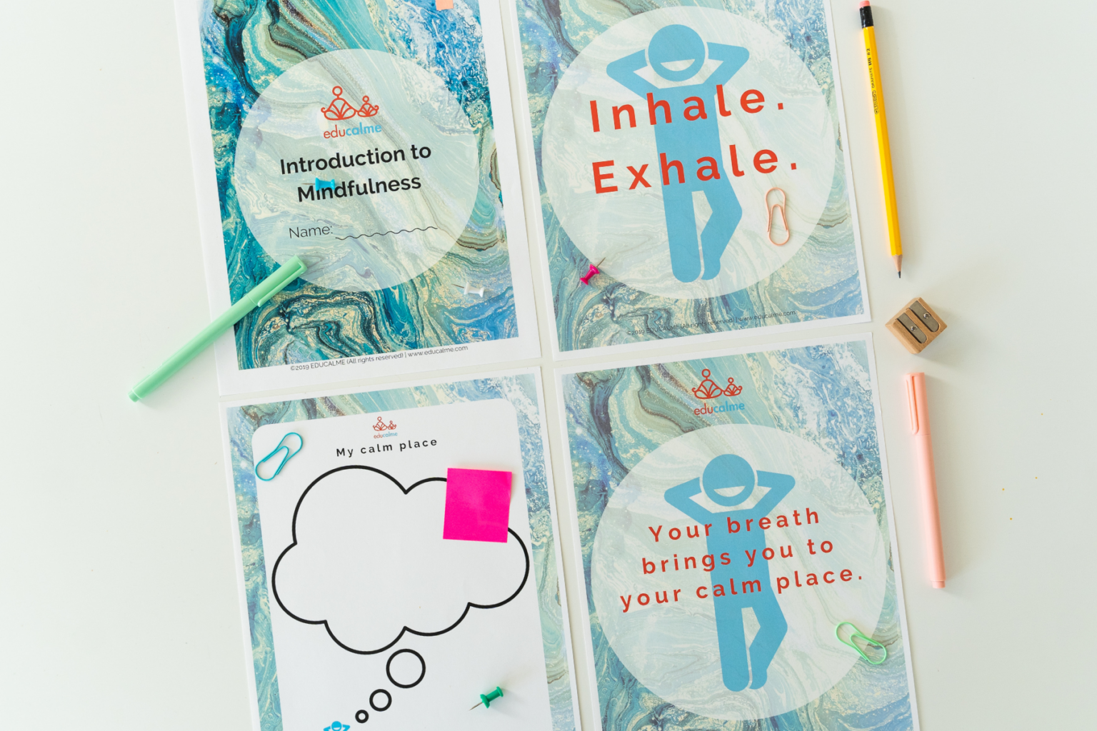 “Your Calm Place” Classroom Mindfulness Activity for Self-Regulation ...